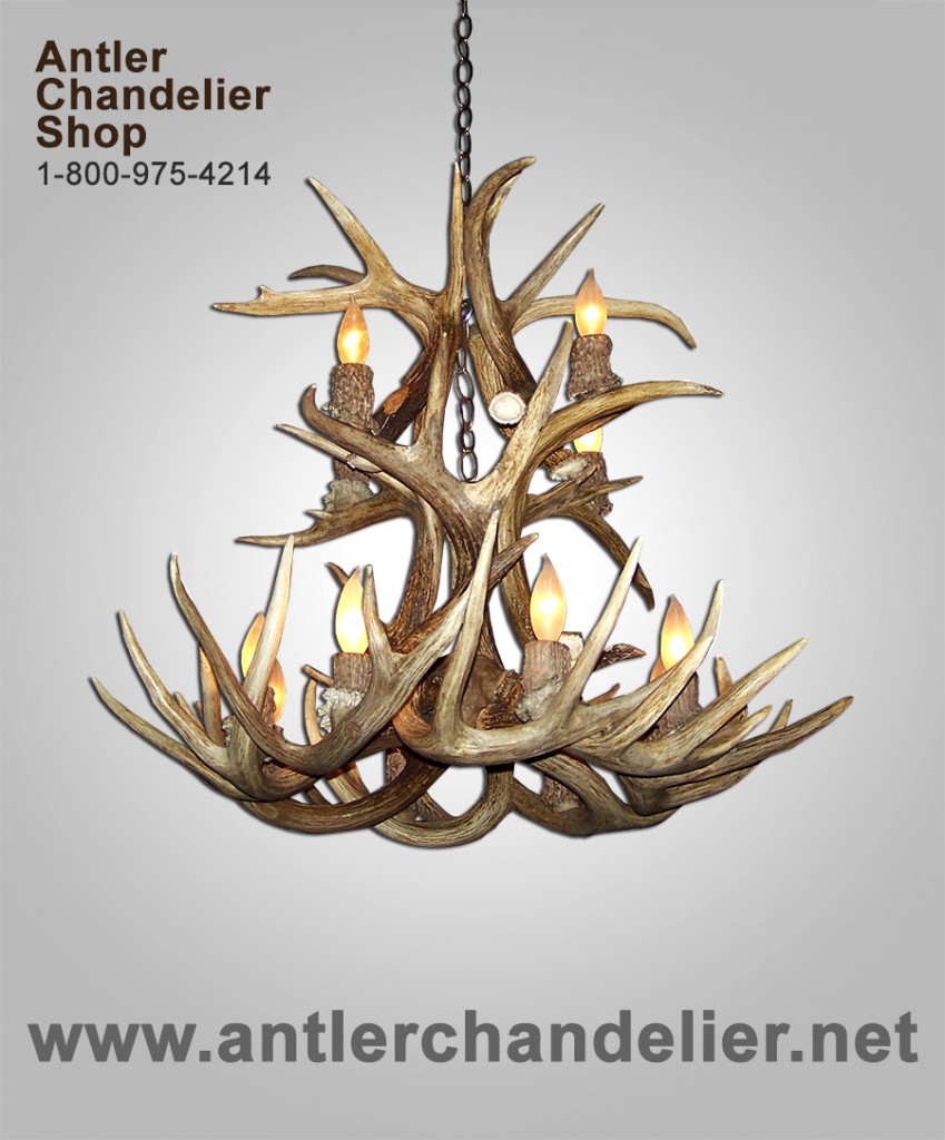 Small-Med Chandeliers - Antler Chandelier